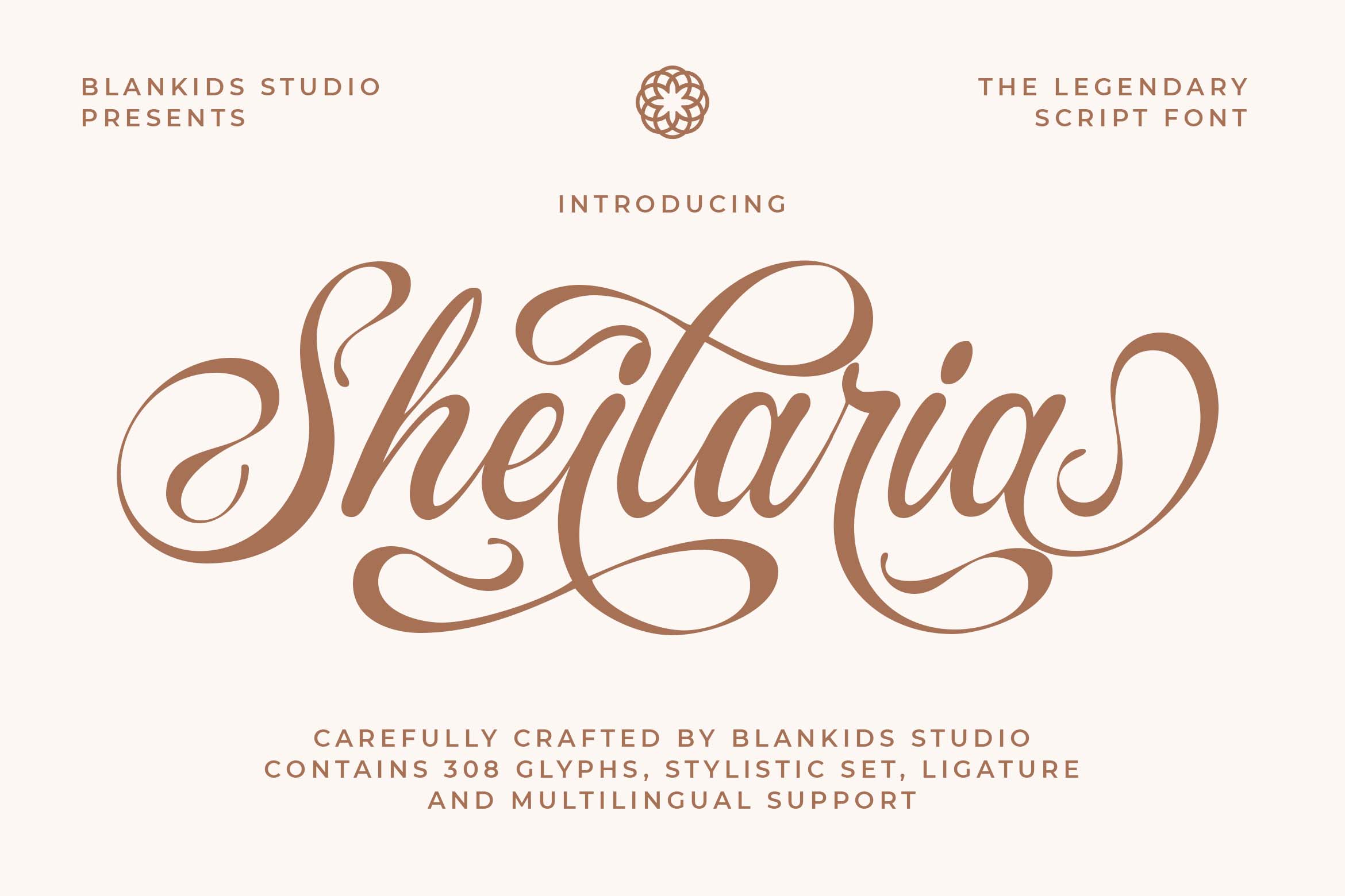 Sheilaria a Legendary Script Font